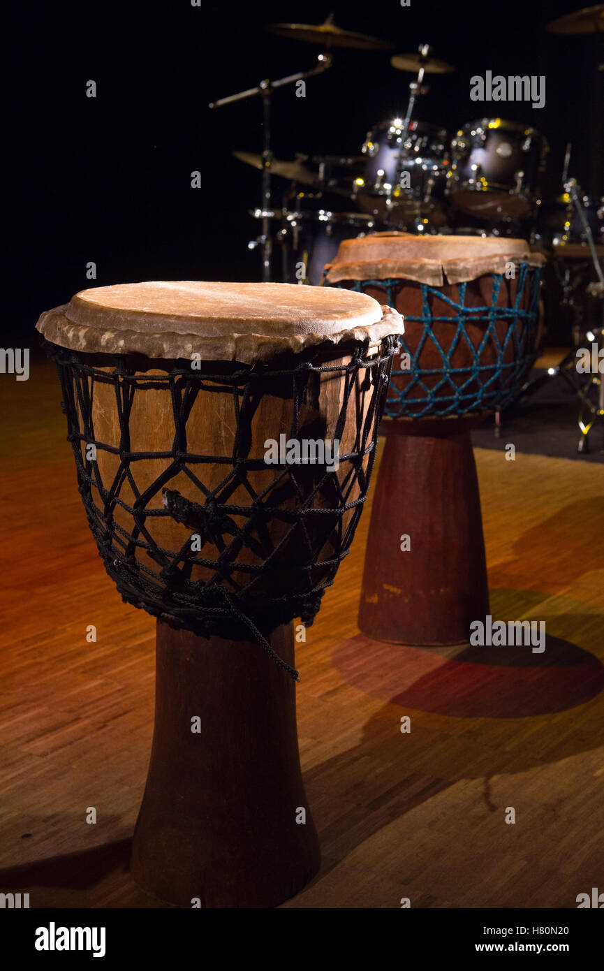 Traditional african djembe drum hi-res stock photography and images - Alamy
