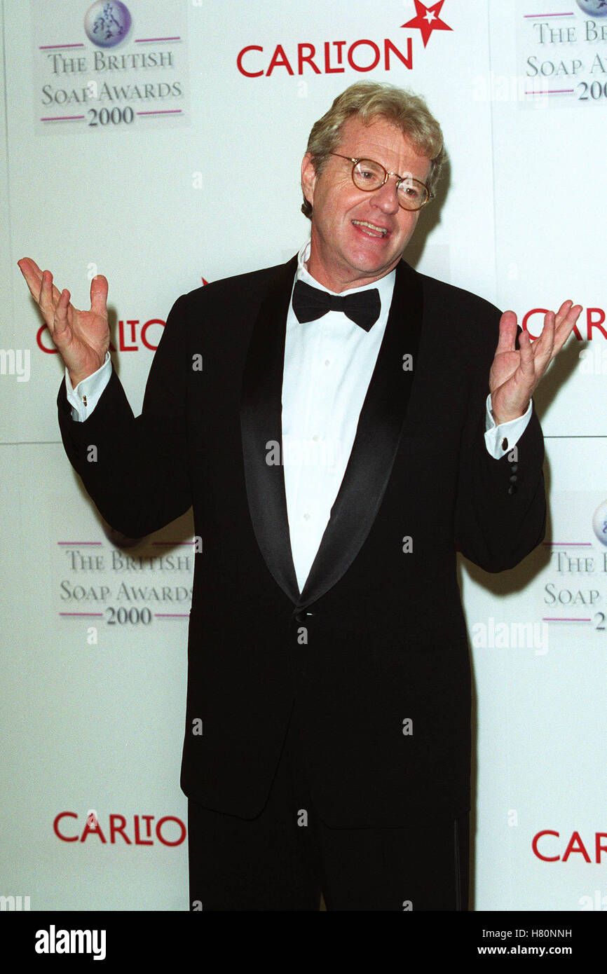 JERRY SPRINGER LONDON ENGLAND 31 May 2000 Stock Photo - Alamy