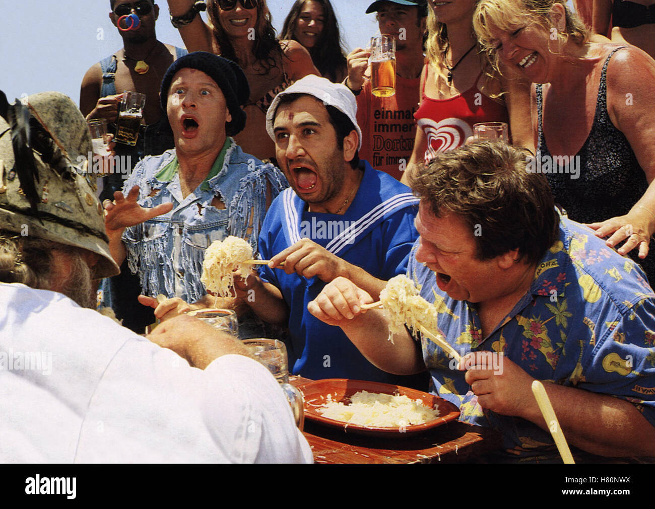 Film movie szene scene tv fernseh television ballermann 6 hi-res stock ...