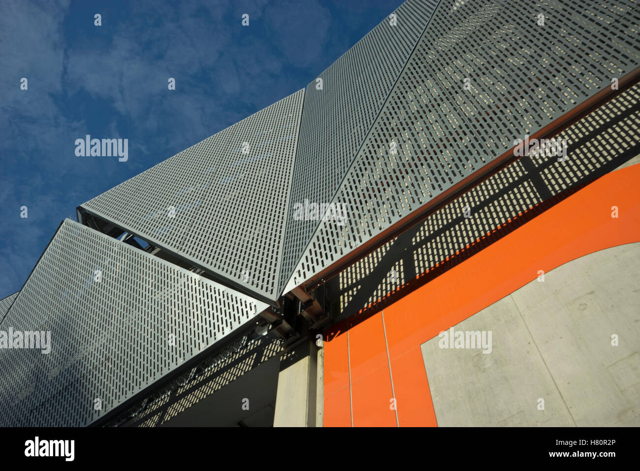 New building complex housing HereEast by the Queen Elizabeth Olympic ...