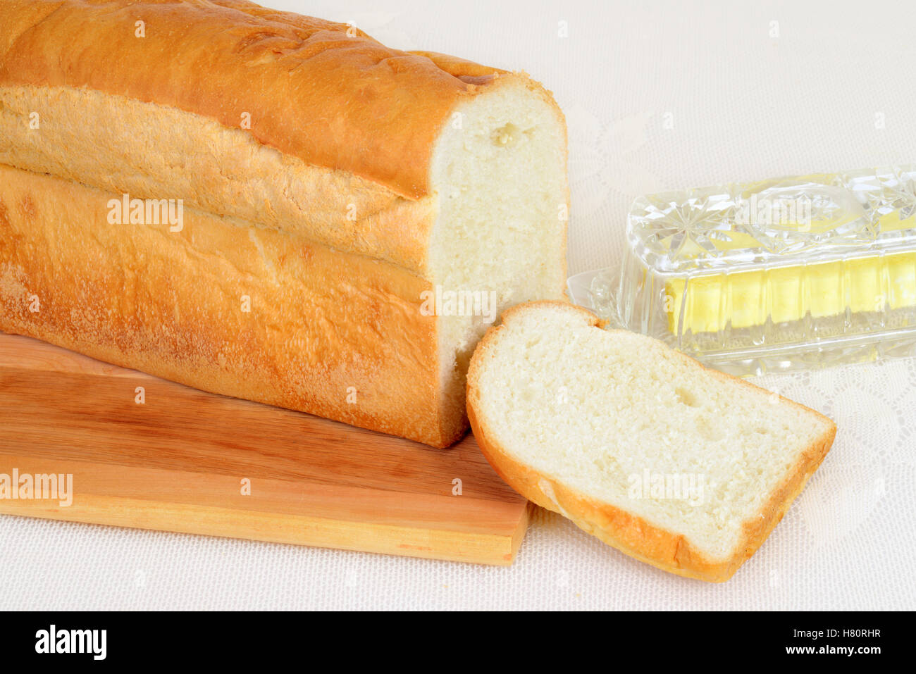 fresh sliced white bread Stock Photo - Alamy
