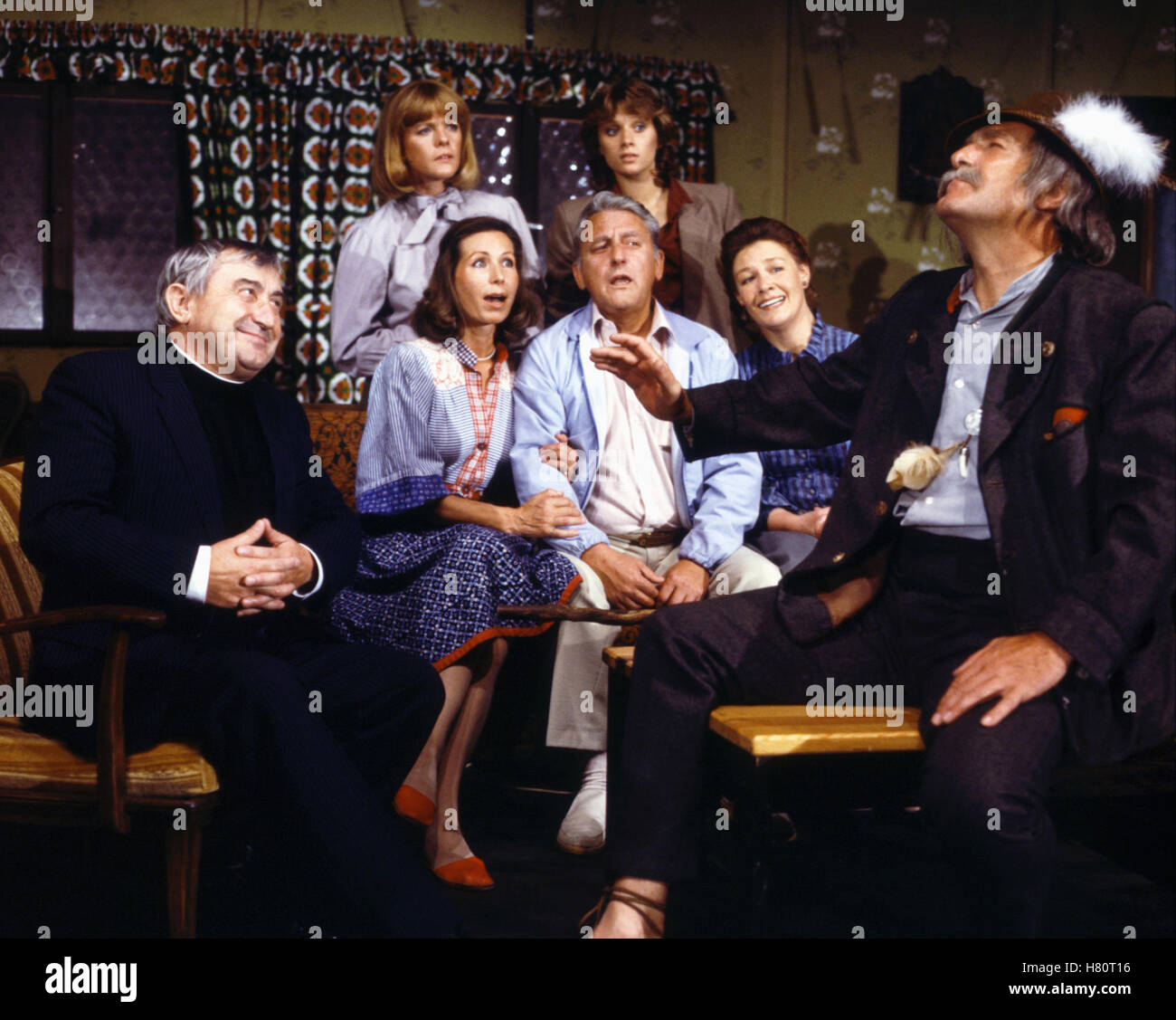 KOMOEDIENSTADEL: Der Senior, D 1984, Regie: Olf Fischer, GEORG LOHMEIER ...