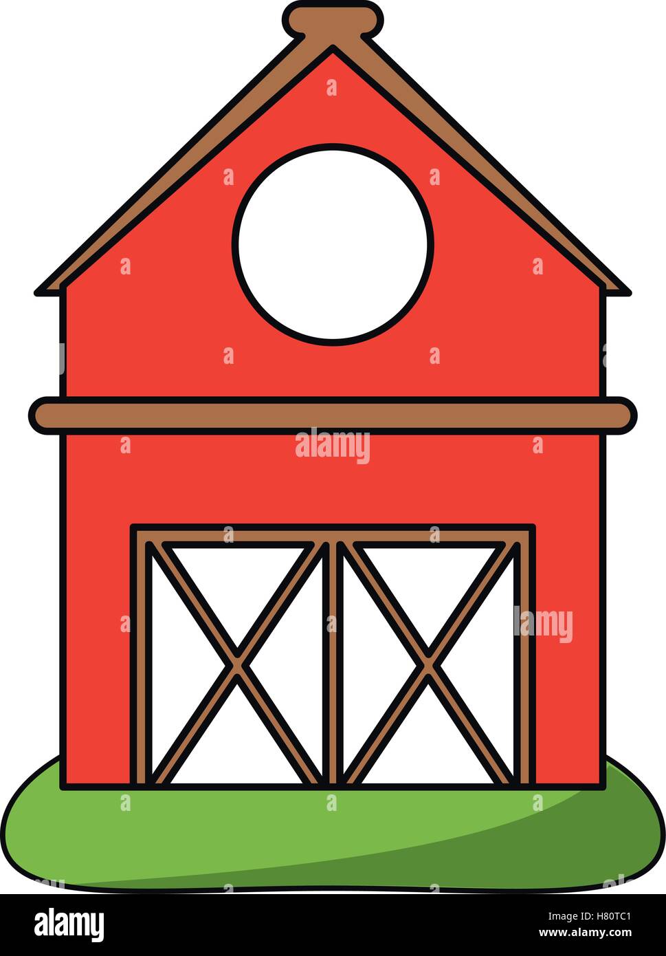 Isolated farm building design Stock Vector Image & Art - Alamy