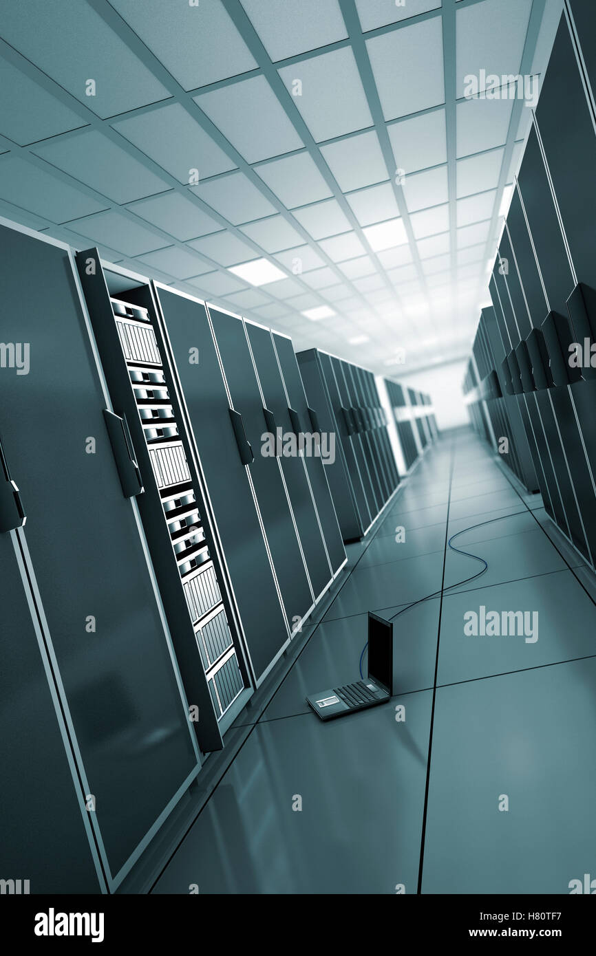 Server room Stock Photo - Alamy