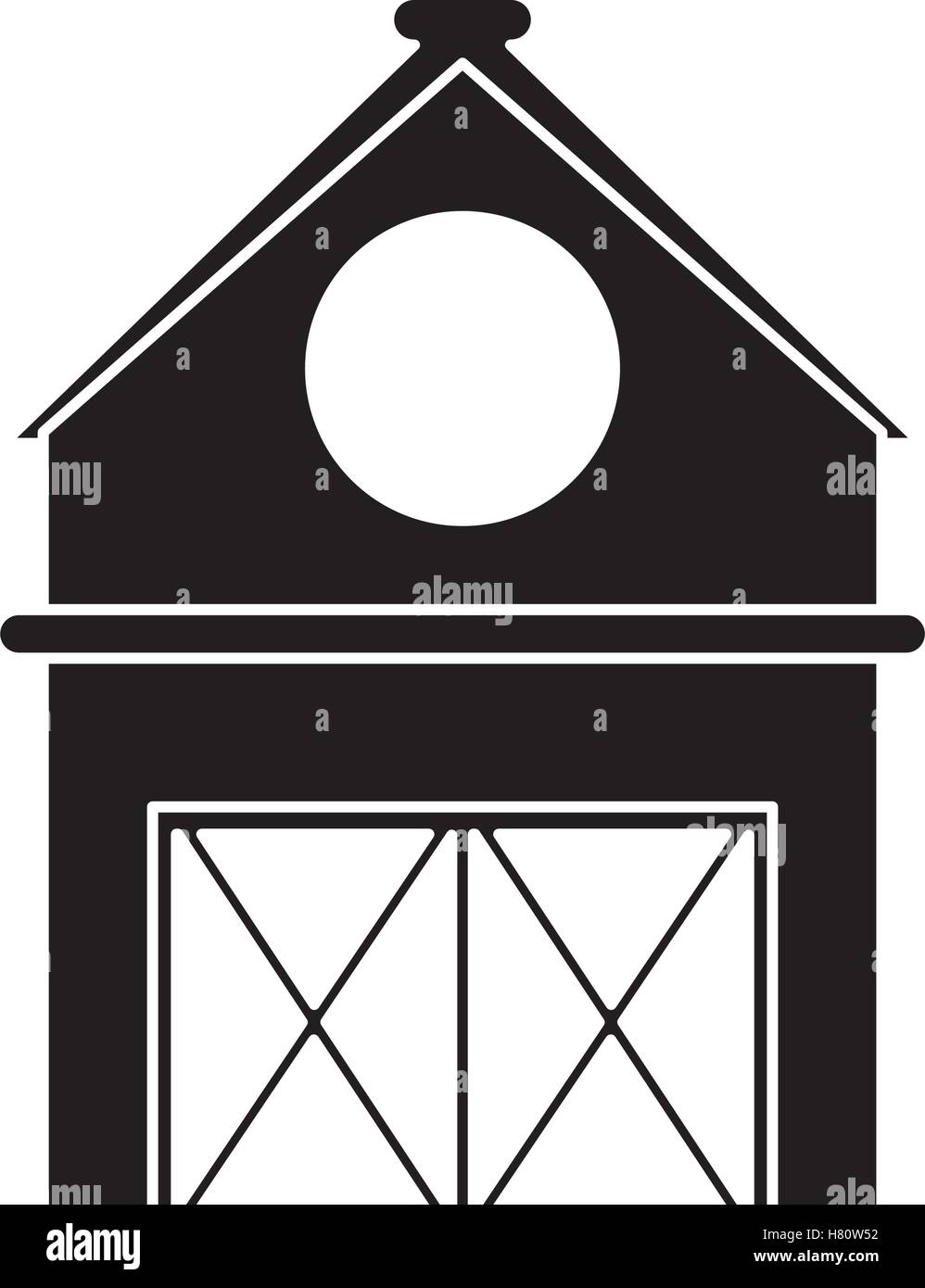 Isolated farm building design Stock Vector Image & Art - Alamy