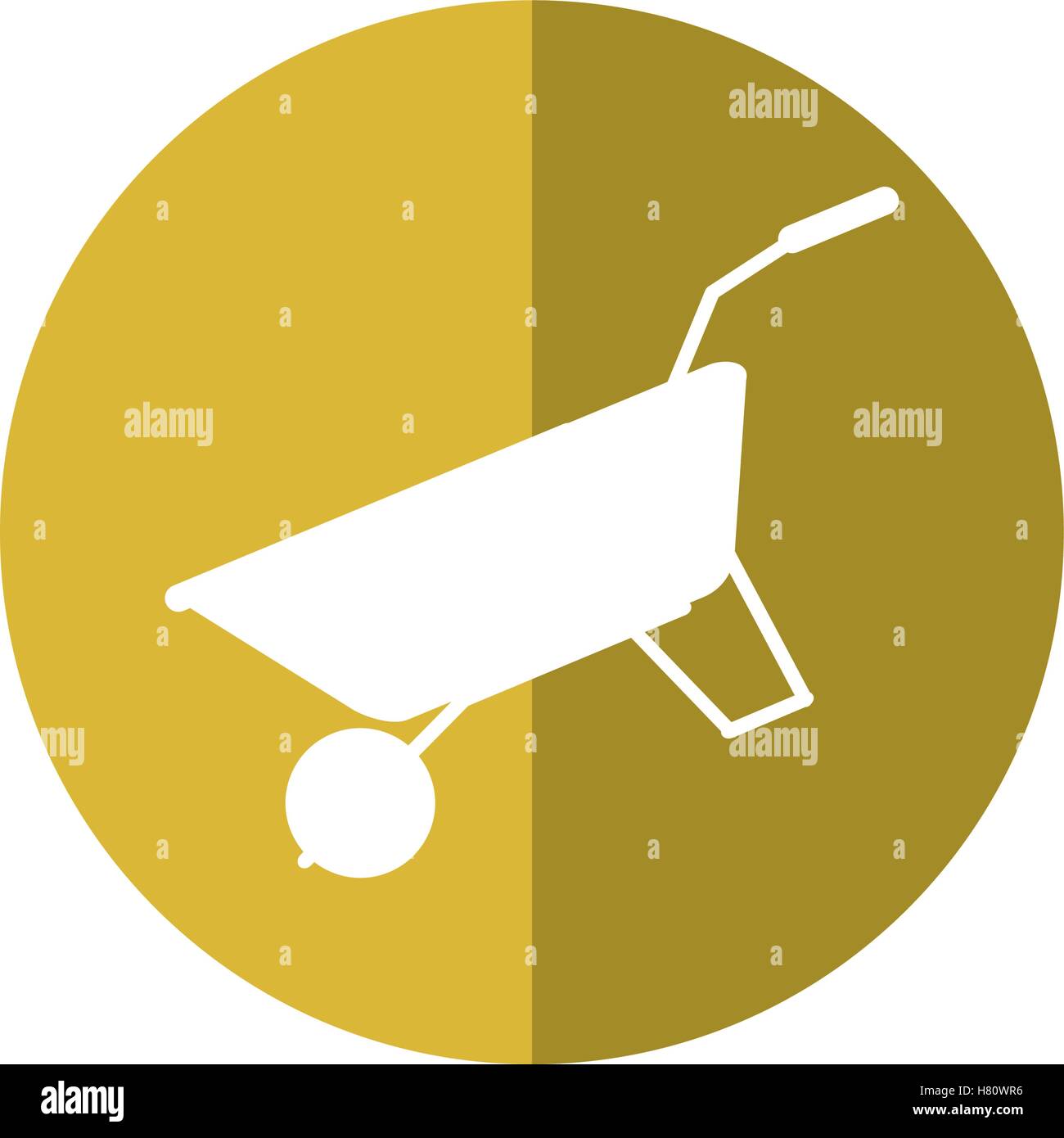 wheelbarrow tool of farm design Stock Vector Image & Art - Alamy