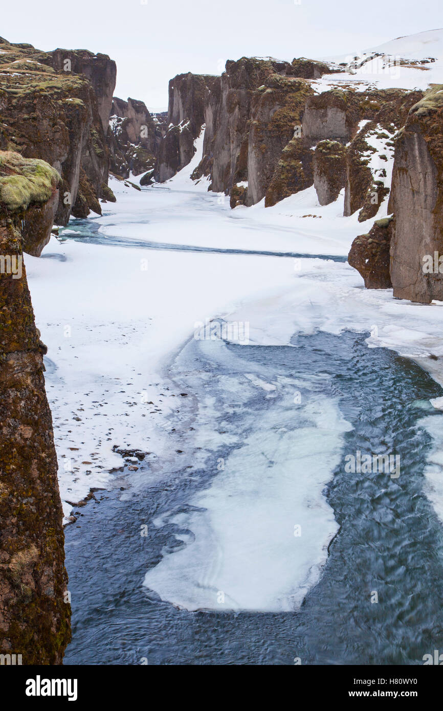 Fjadrargljufur canyon iceland hi-res stock photography and images - Alamy