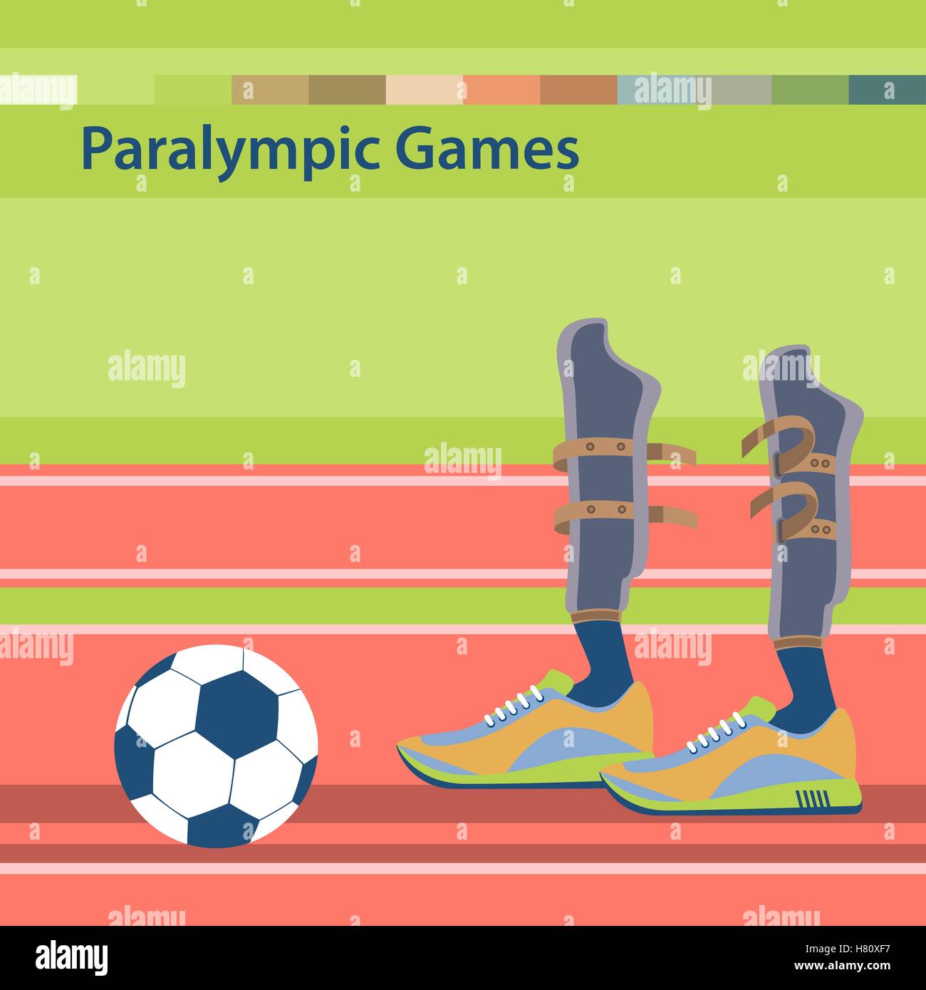 Paralympics symbol Stock Vector Images - Alamy