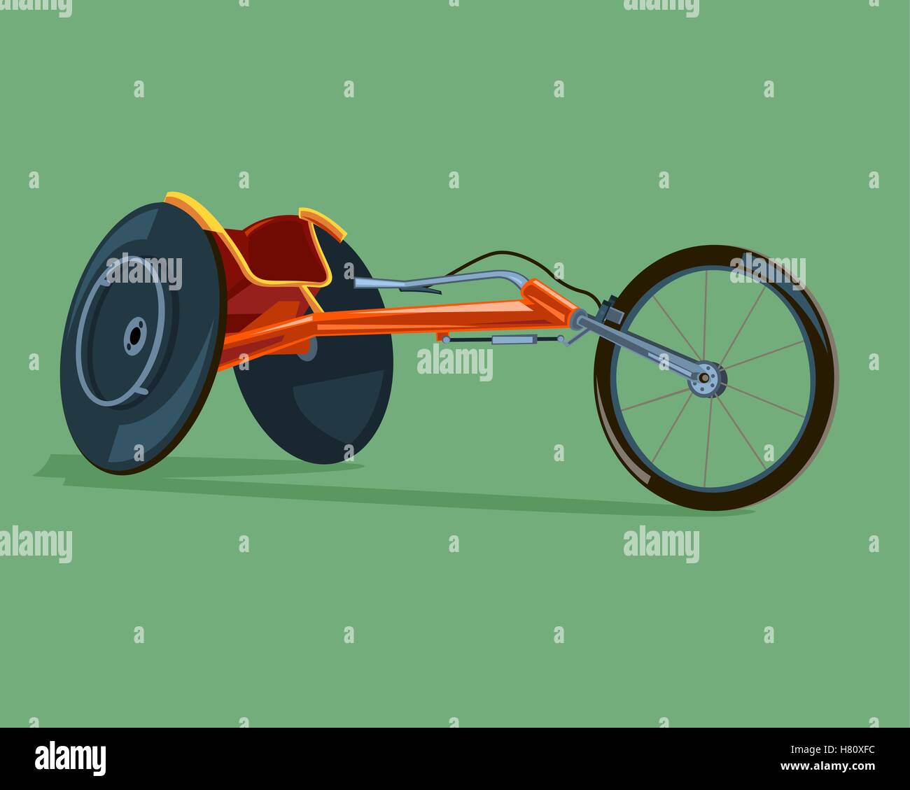 Disabled athlete Stock Vector Images - Alamy