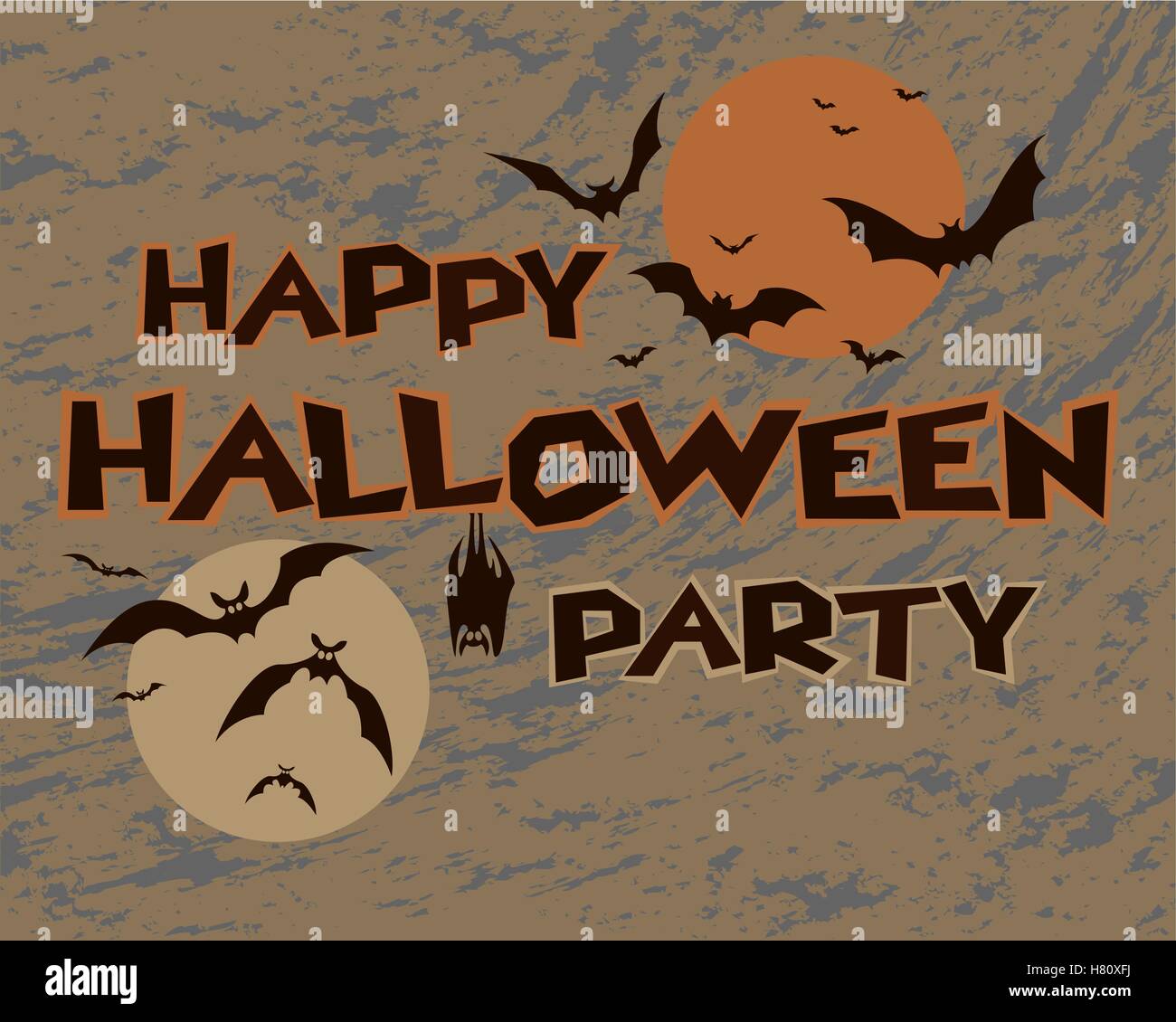 Text happy halloween in Stock Vector Images - Alamy