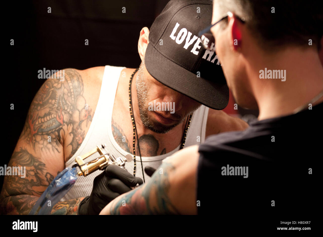 Tattoo artist ami james attends hi-res stock photography and images - Alamy