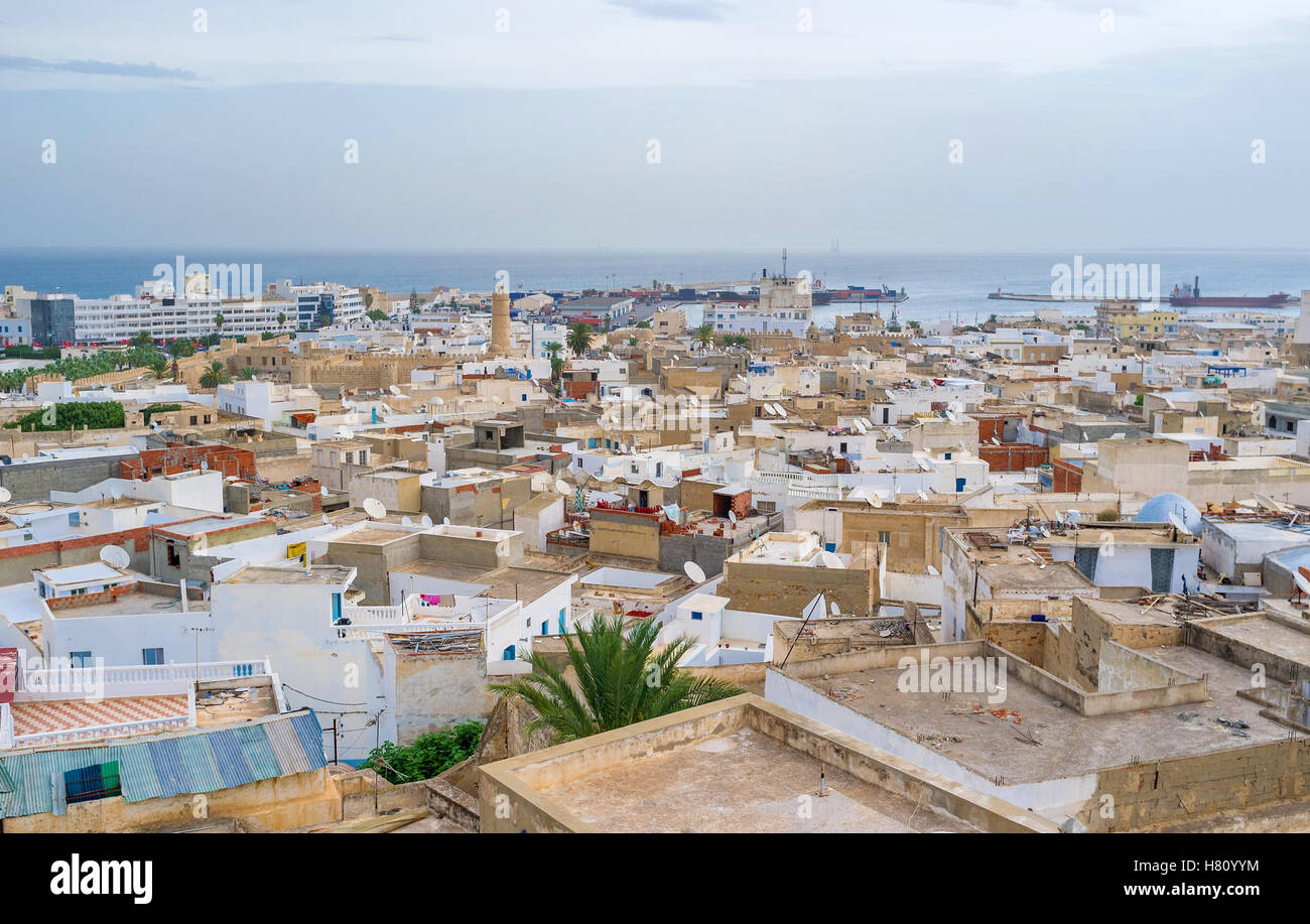 The arabic Medina hides some viewpoints, overlooking the old town and ...