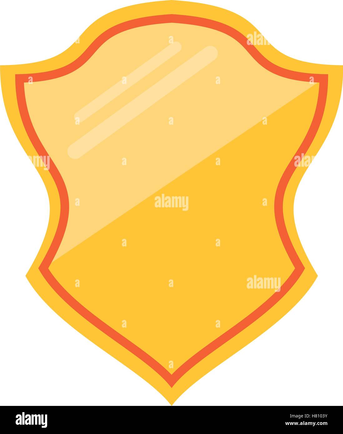 Isolated shield shape design Stock Vector Image & Art - Alamy