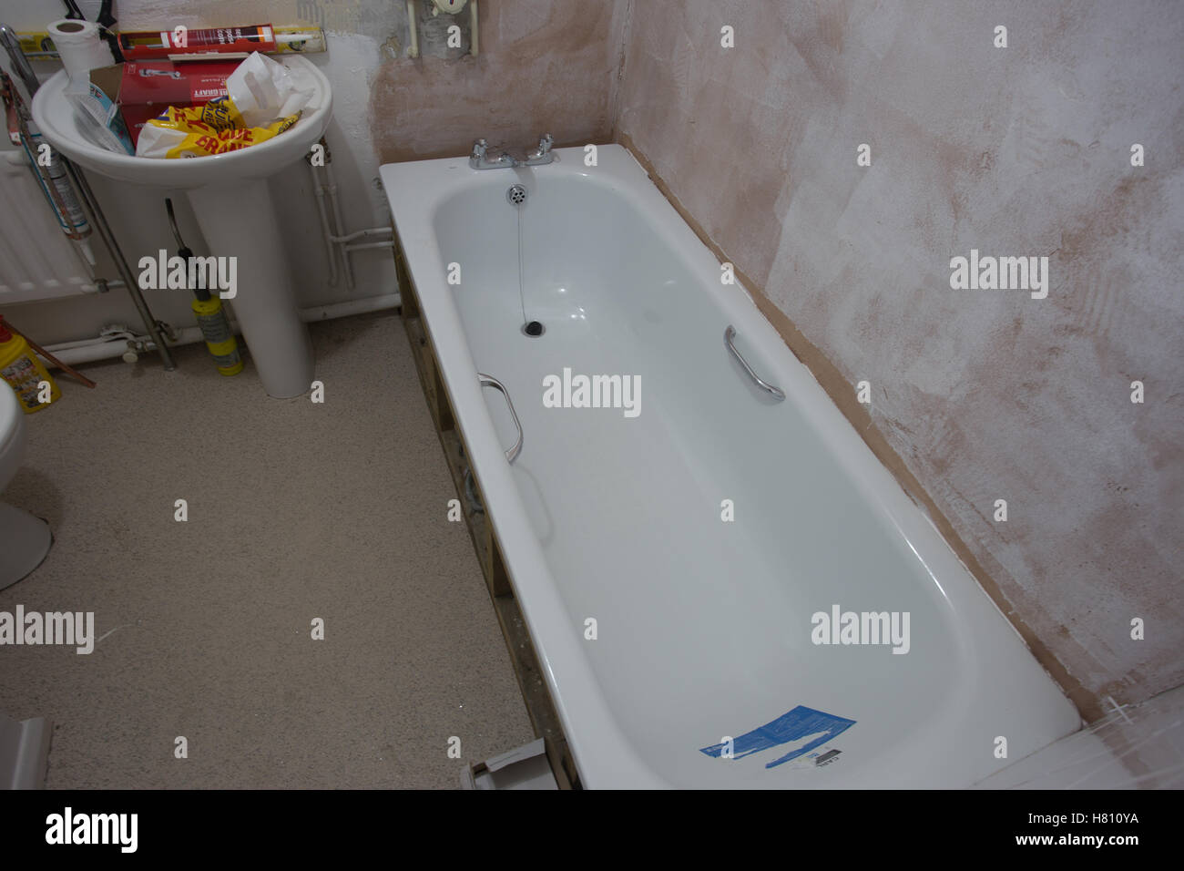 Internal building works refurbishment Stock Photo - Alamy