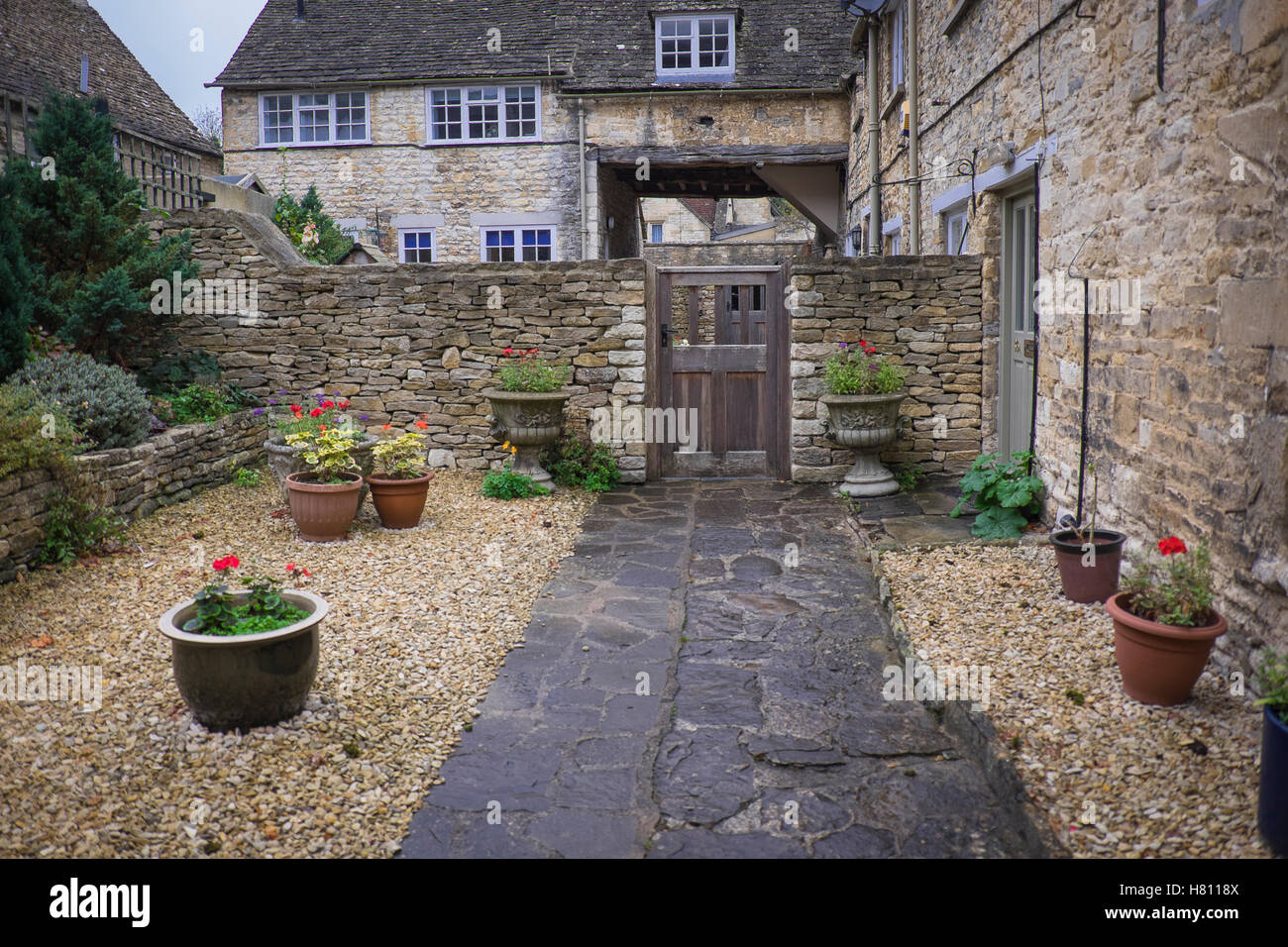 beautiful scenic village of Burford in Cotswold,England Stock Photo - Alamy