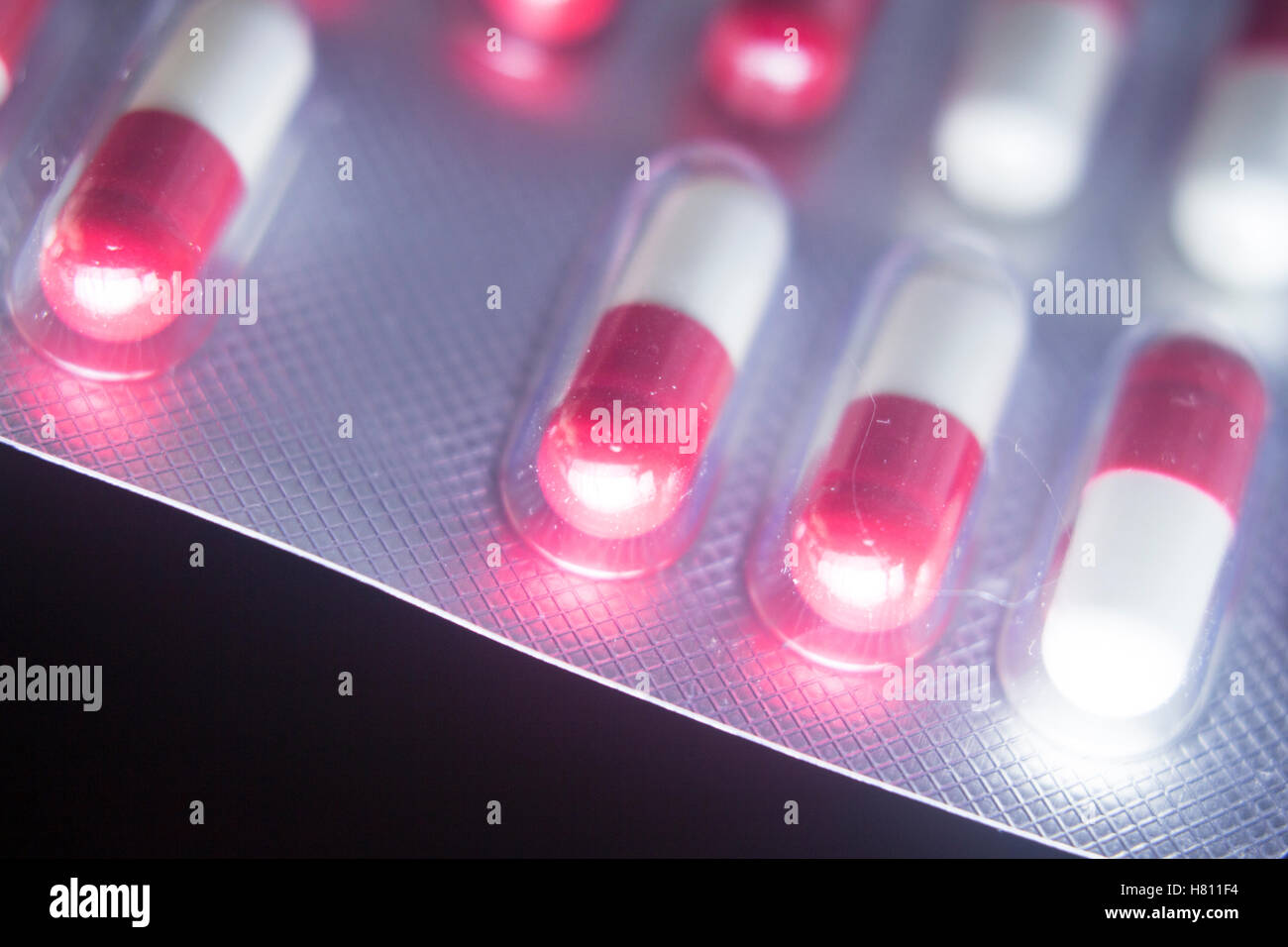 Blister medication pack medical drug pillls Stock Photo - Alamy
