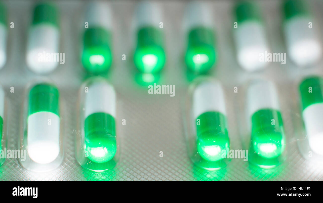 Blister medication pack medical drug pillls Stock Photo - Alamy