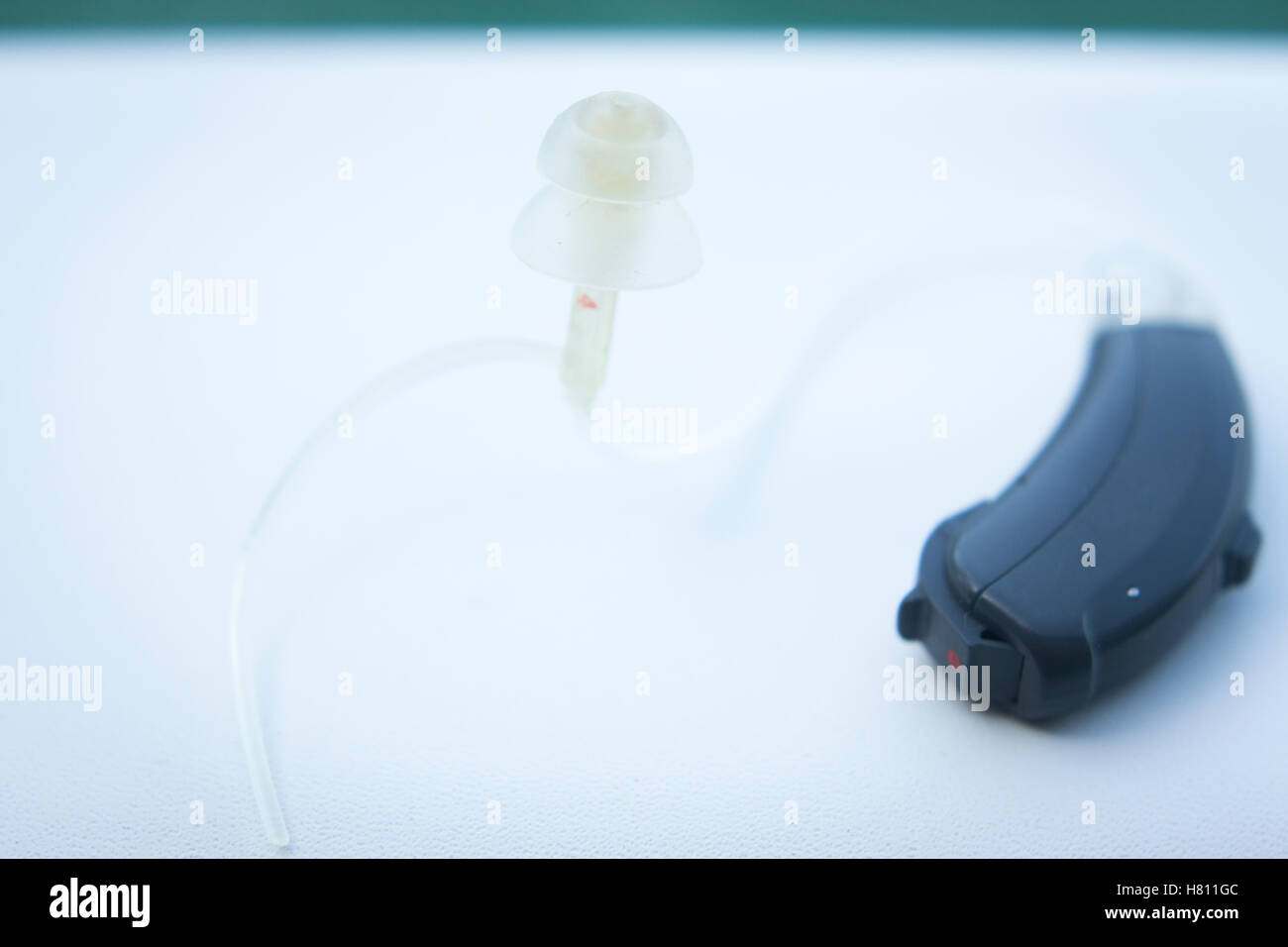 Modern digital hearing aid device for deaf and hard of hearing patients ...