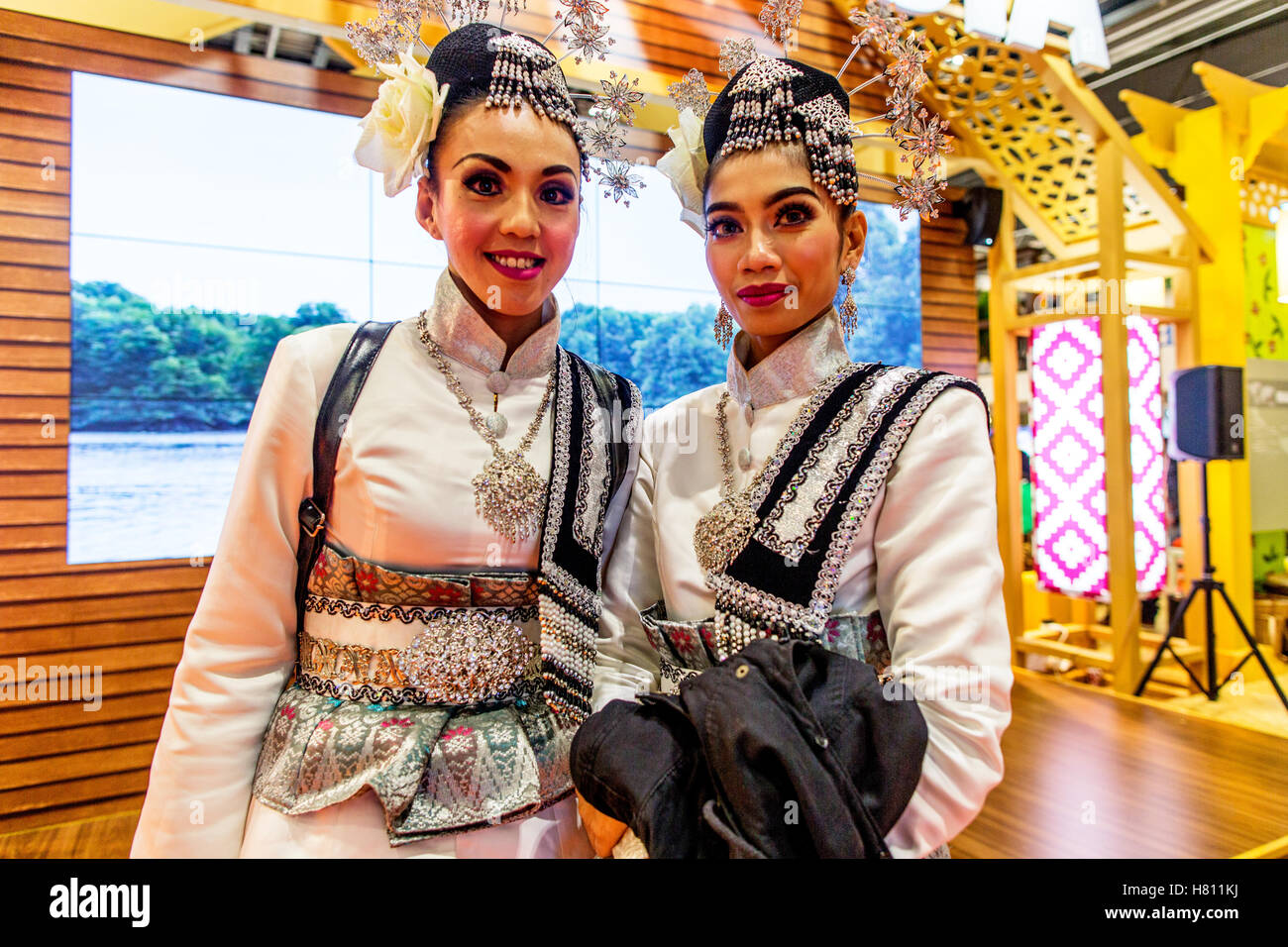 Women in Traditional Clothes Panama The World Travel Market London UK ...
