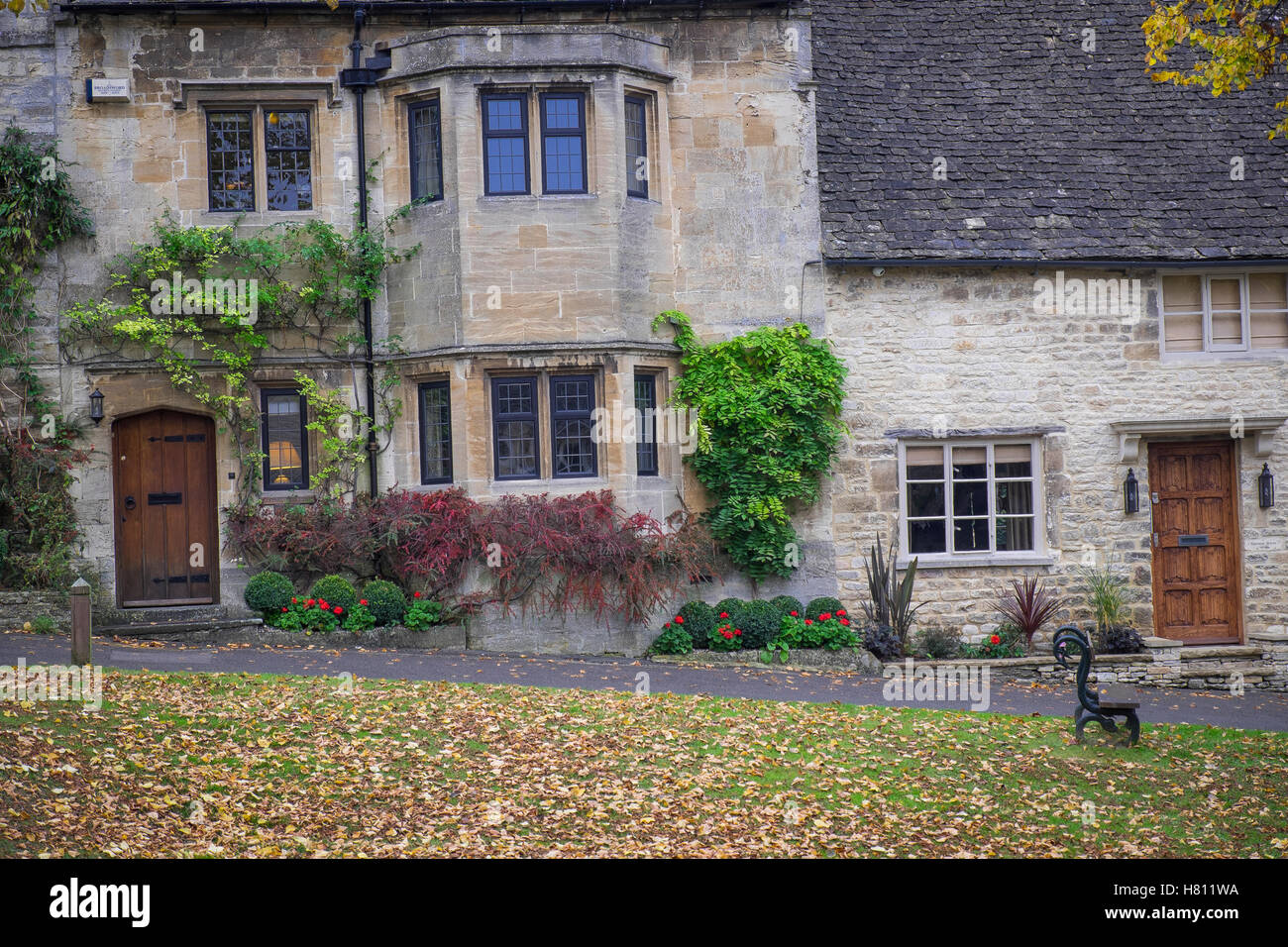 beautiful scenic village of Burford in Cotswold,England Stock Photo - Alamy
