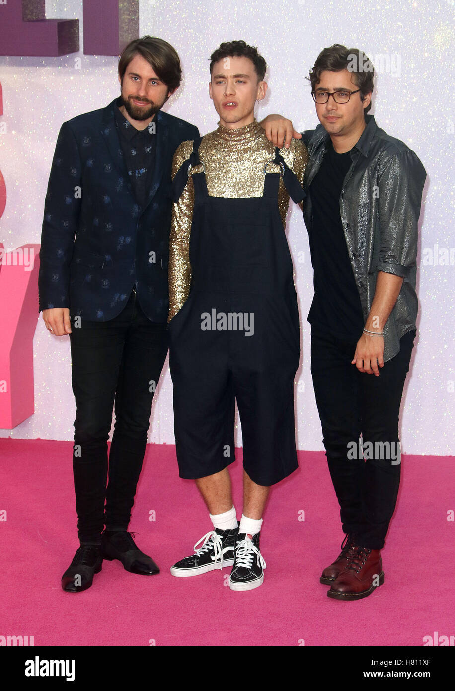 September 5, 2016 - Mikey Goldsworthy, Olly Alexander and Emre Turkmen ...