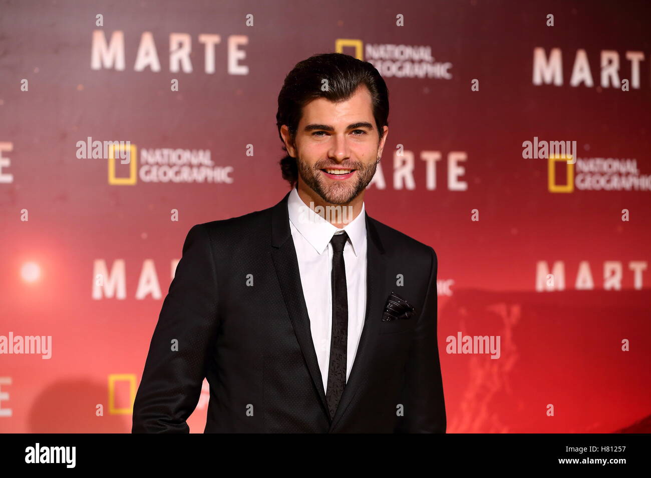 Roma, Italy. 08th Nov, 2016. Spanish actor Diego Dominguez during Red ...
