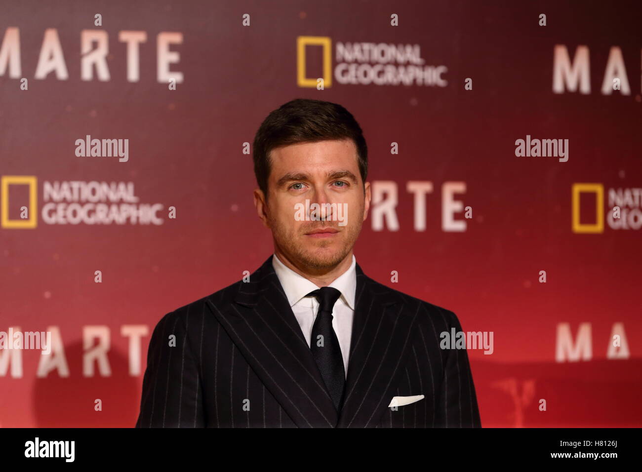 Roma, Italy. 08th Nov, 2016. Italian actor Alessandro Roja during Red ...