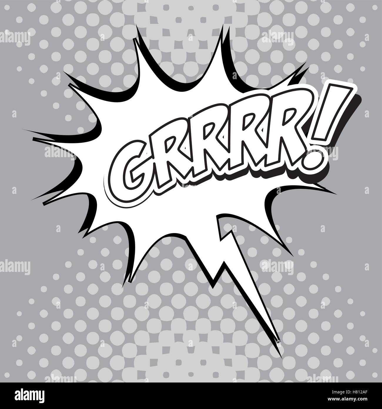 Grrrr Stock Vector Images - Alamy