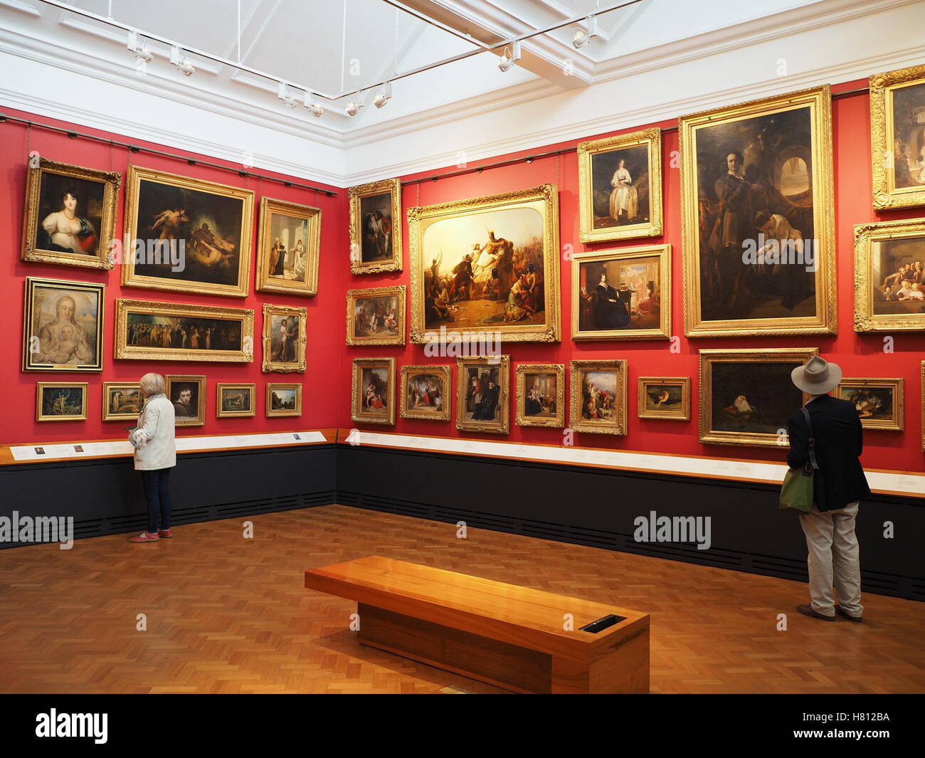 Art Gallery, Victoria and Albert Museum, London Stock Photo - Alamy