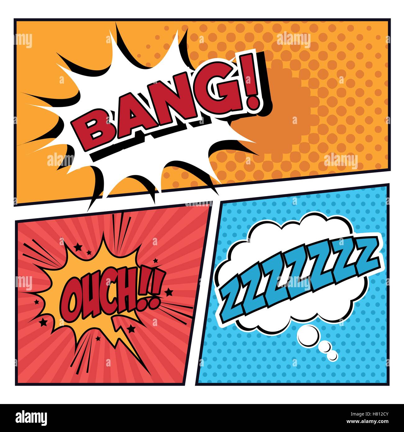 Bubble pop art icon set design Stock Vector Image & Art - Alamy