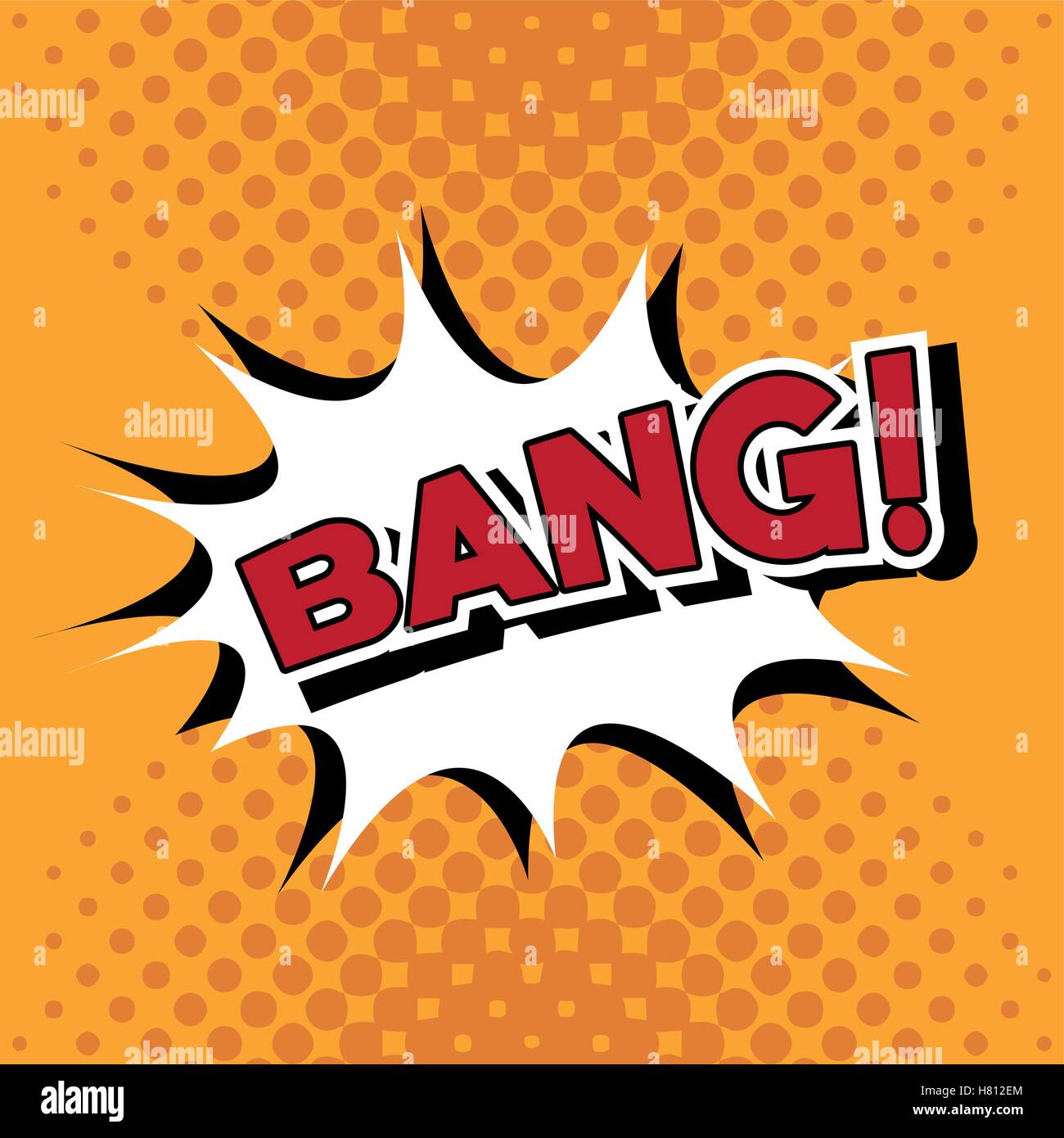 Bubble pop art of bang design Stock Vector Image & Art - Alamy