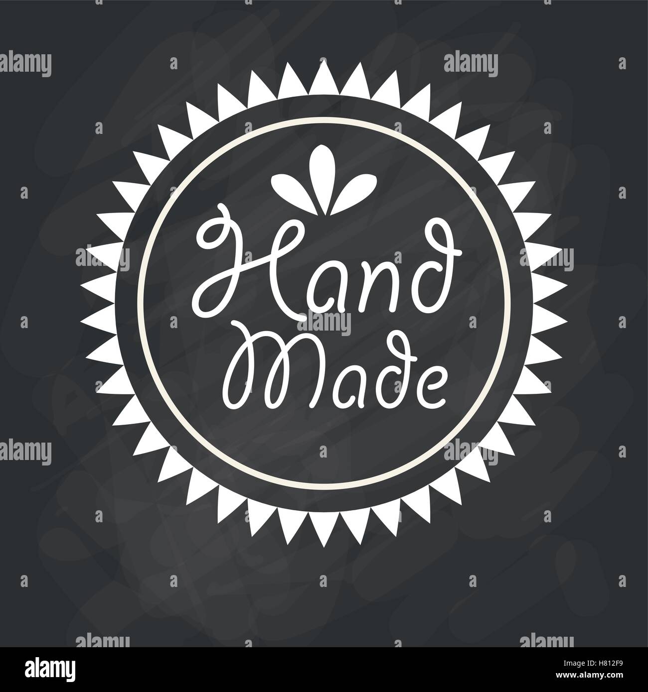 Hand Made label, handmade crafts workshop Stock Vector Image & Art - Alamy