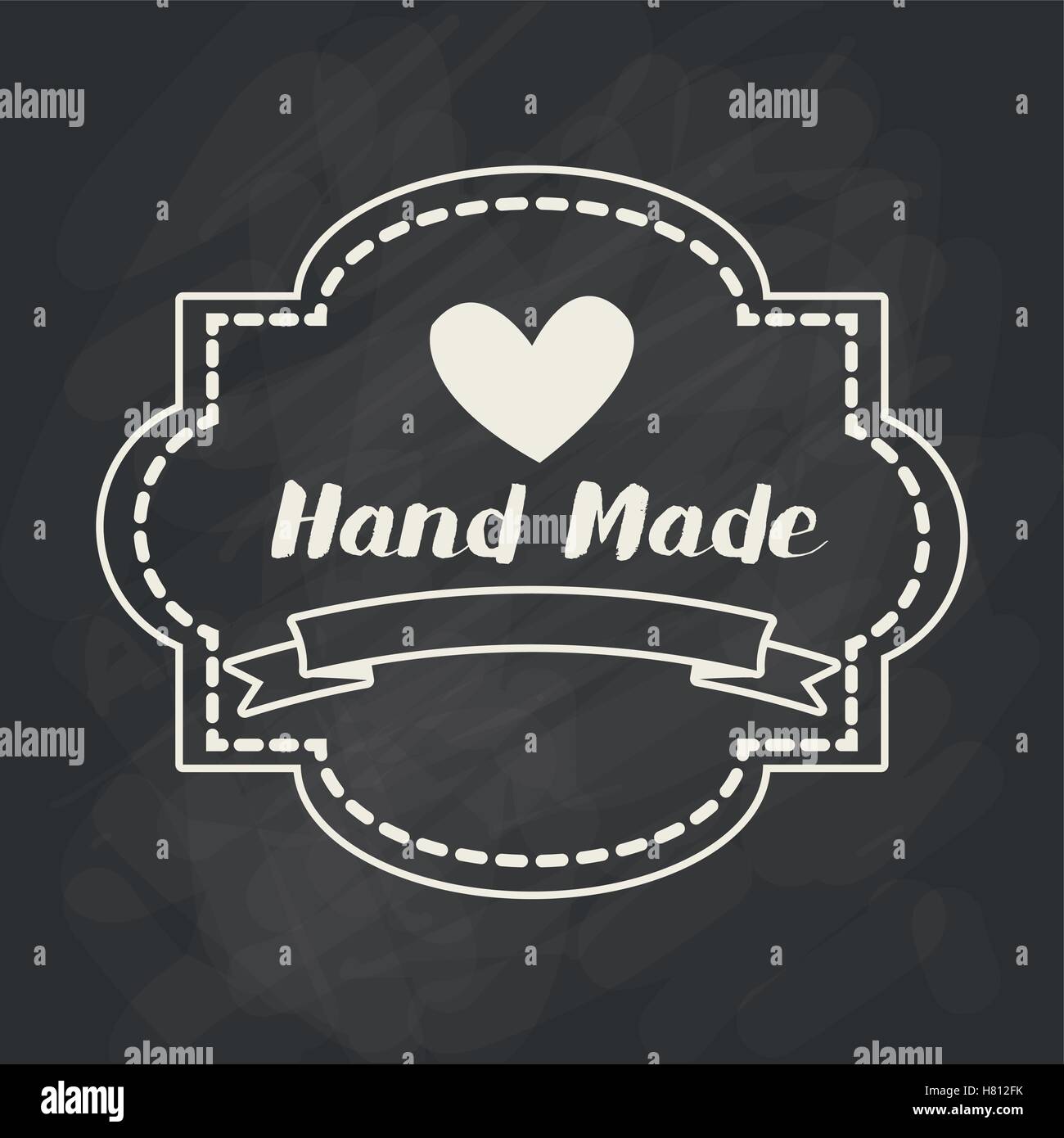 Hand Made label, handmade crafts workshop Stock Vector Image & Art - Alamy