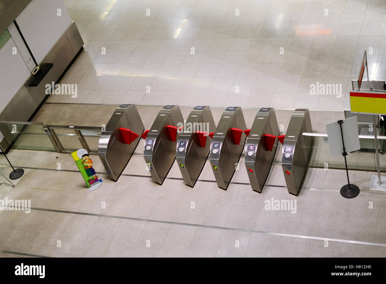Entrance of railway station Stock Photo - Alamy