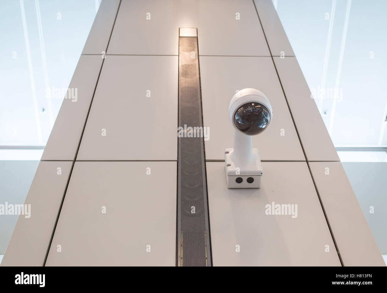 CCTV Security camera wall ceiling Stock Photo - Alamy