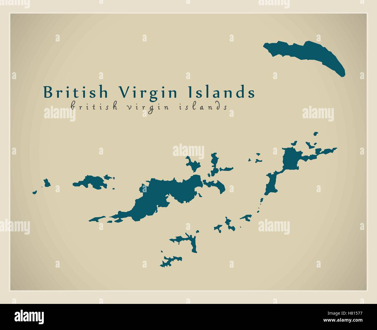 Map of the british islands hi-res stock photography and images - Alamy