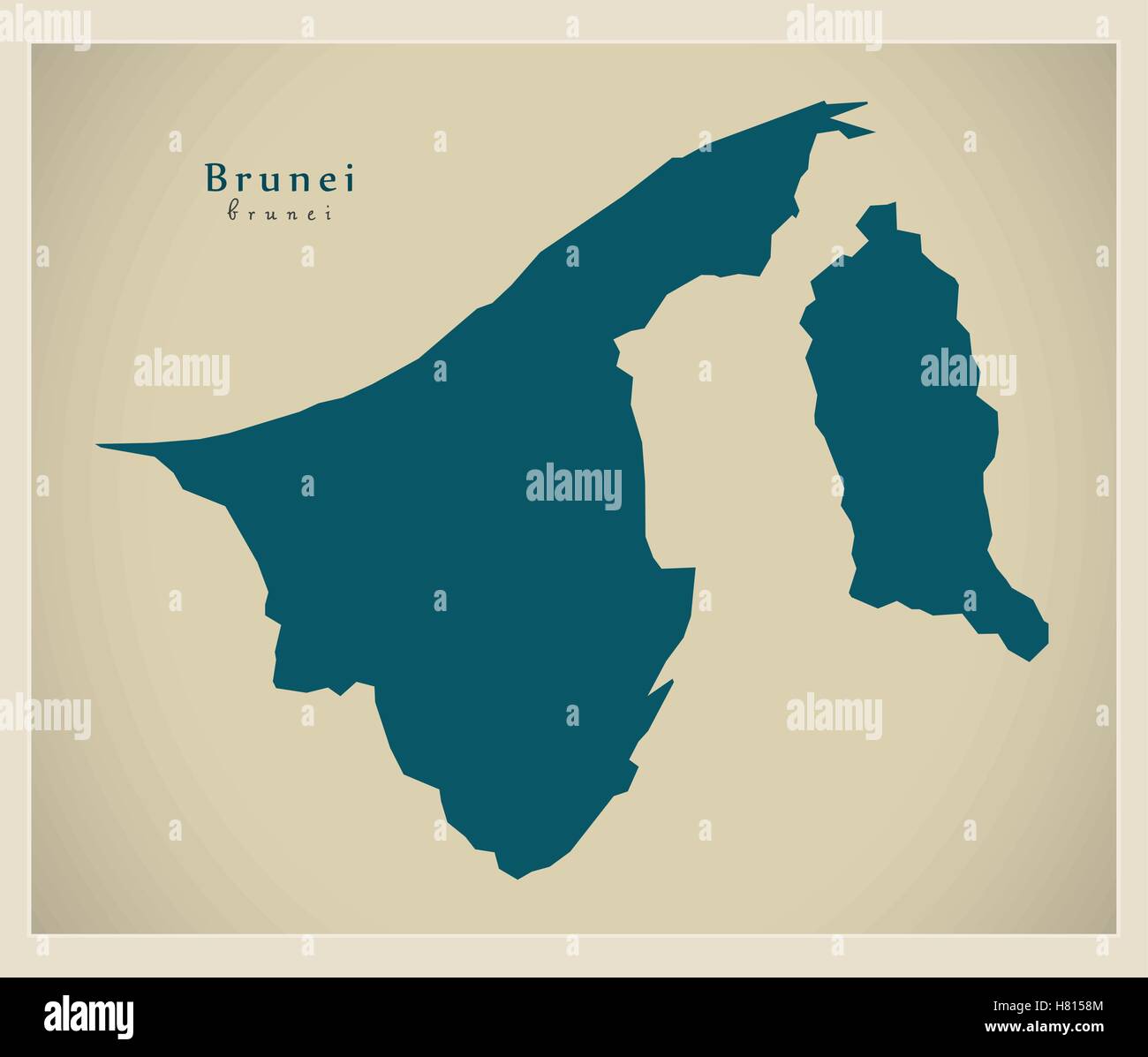 Brunei administrative divisions hi-res stock photography and images - Alamy