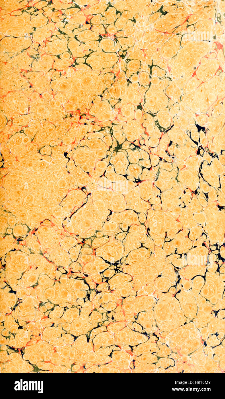 Marbled endpapers hi-res stock photography and images - Alamy