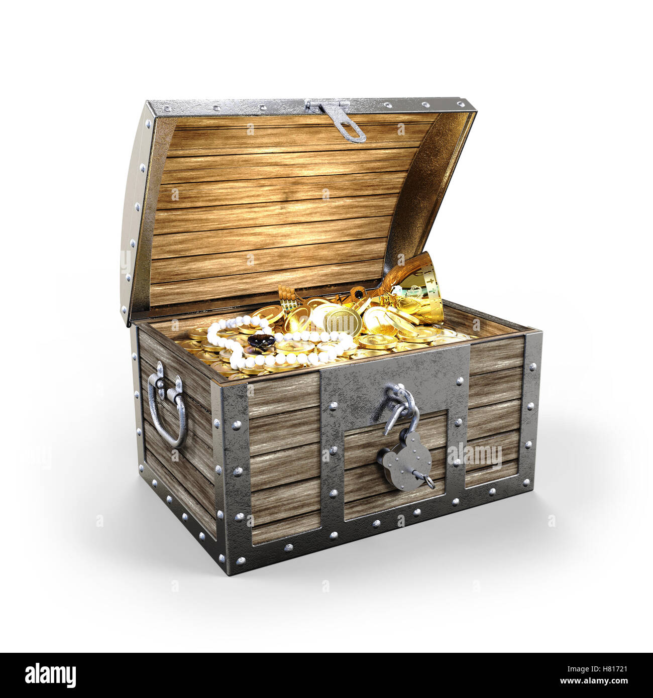 Treasure chest hi-res stock photography and images - Alamy