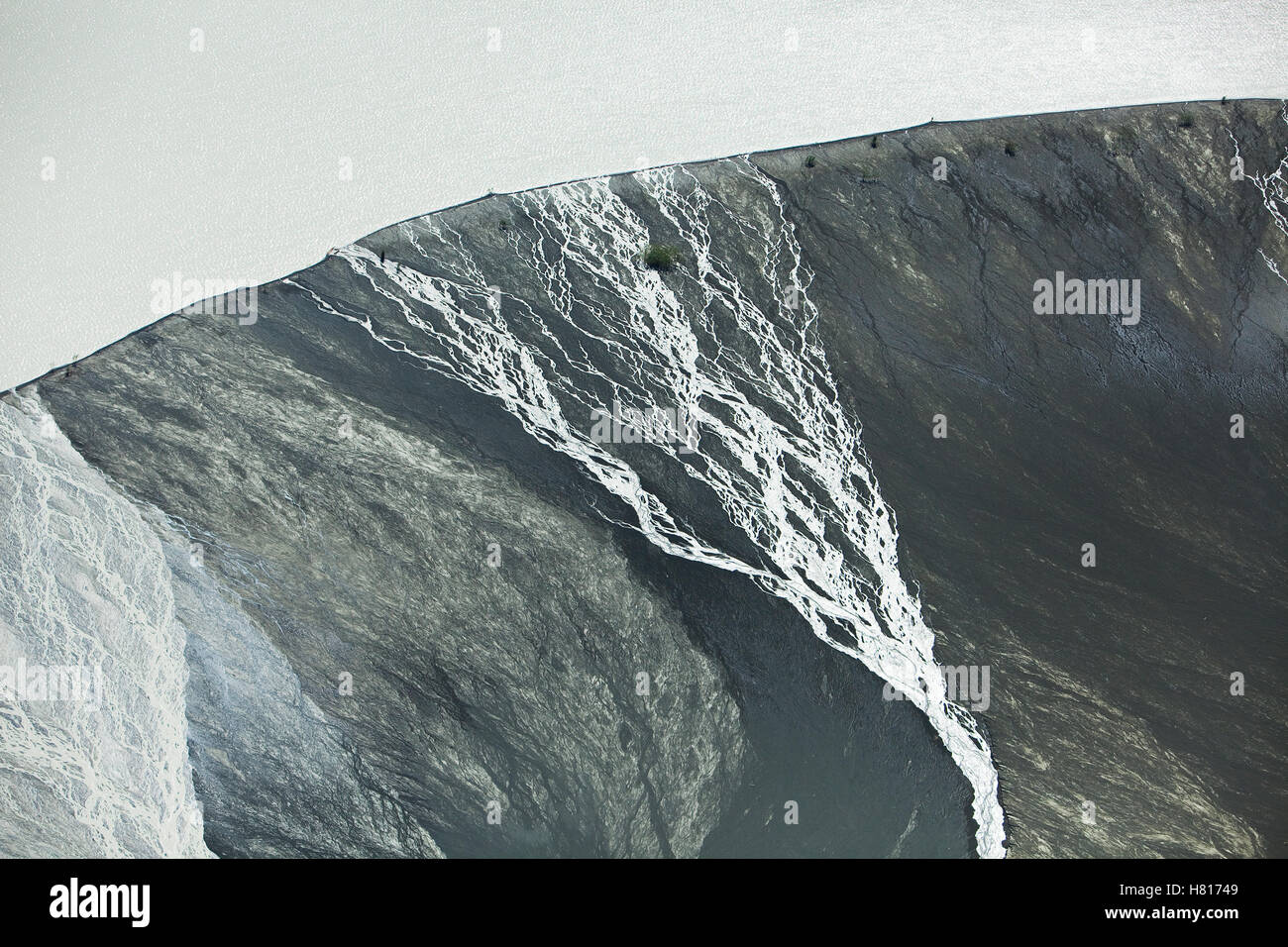 Slime dam at mining operation, Gauteng, South Africa Stock Photo - Alamy