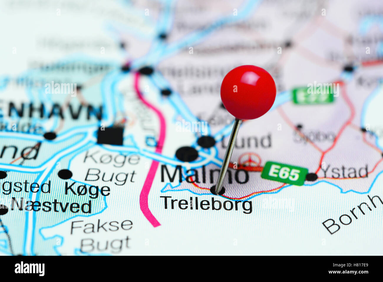 Map of trelleborg hi-res stock photography and images - Alamy