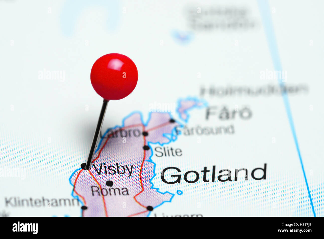 Map gotland hi-res stock photography and images - Alamy