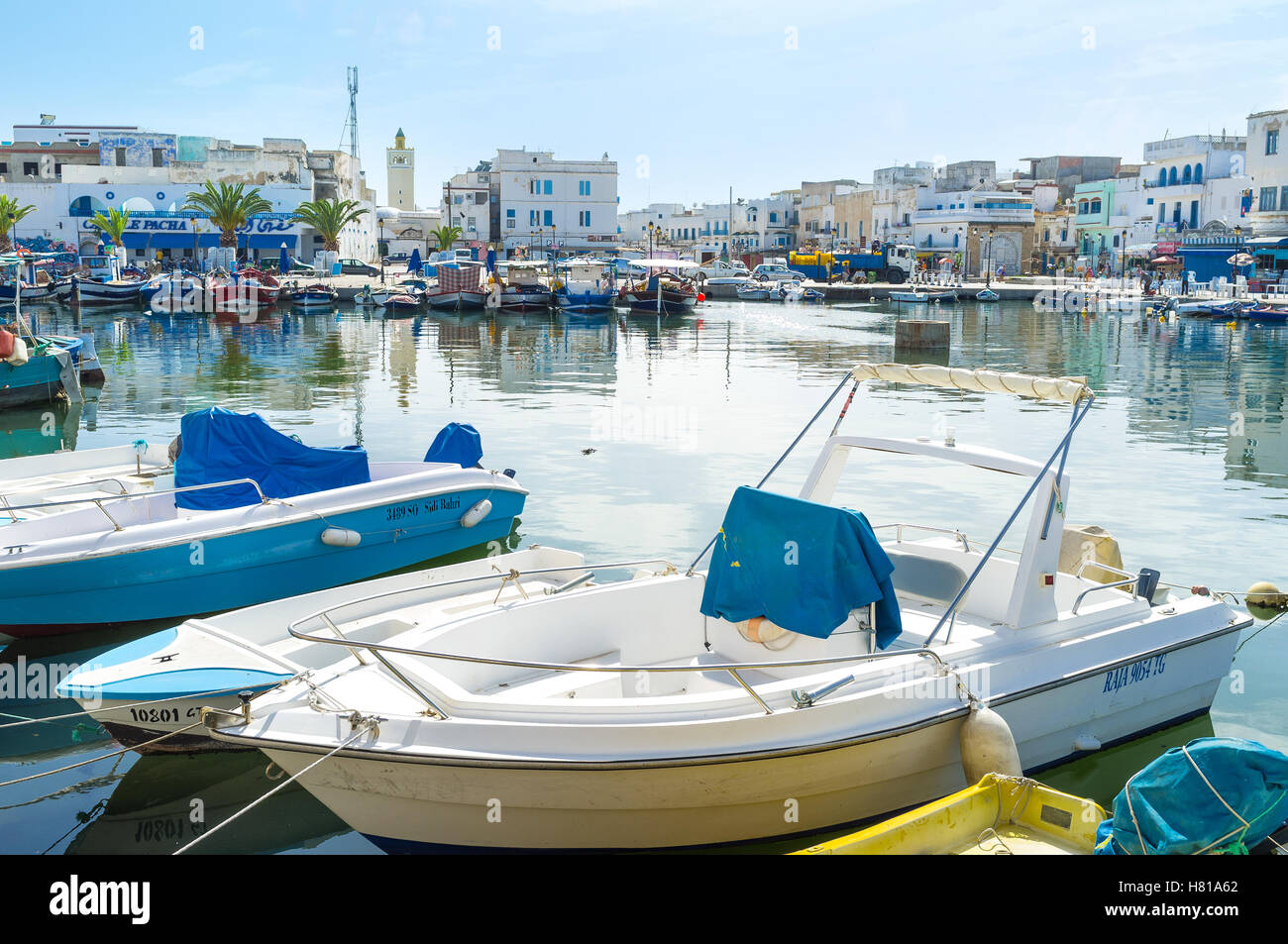 The port of Bizerte is the heart of the old town Stock Photo - Alamy