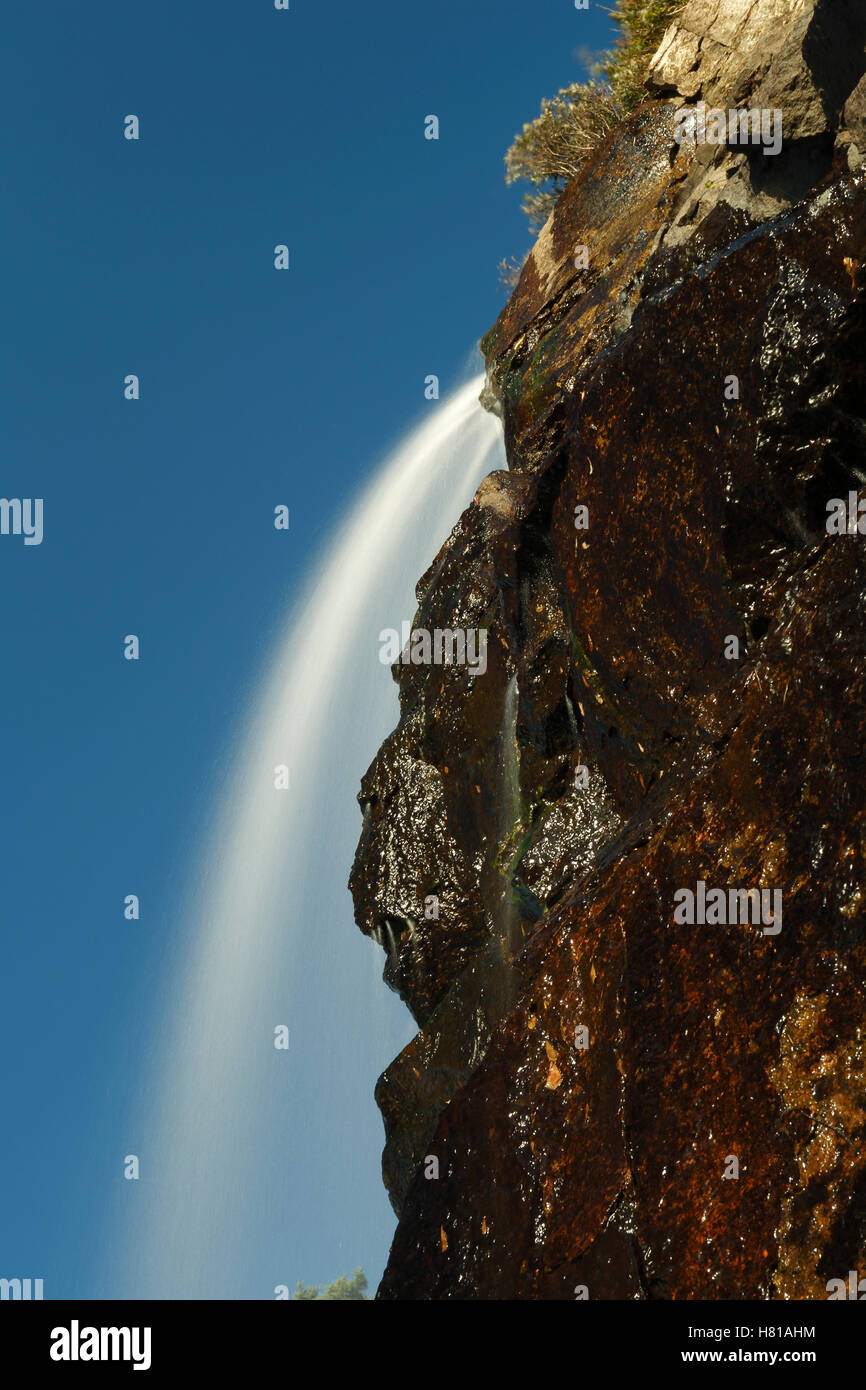 Coastal waterfall, Bay of Fundy, Nova Scotia, Canada Stock Photo - Alamy