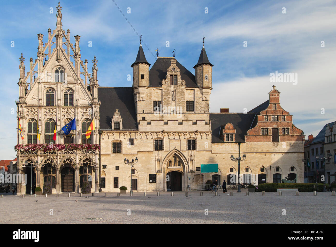 Town Hall of Mechelen, Belgium Stock Photo - Alamy
