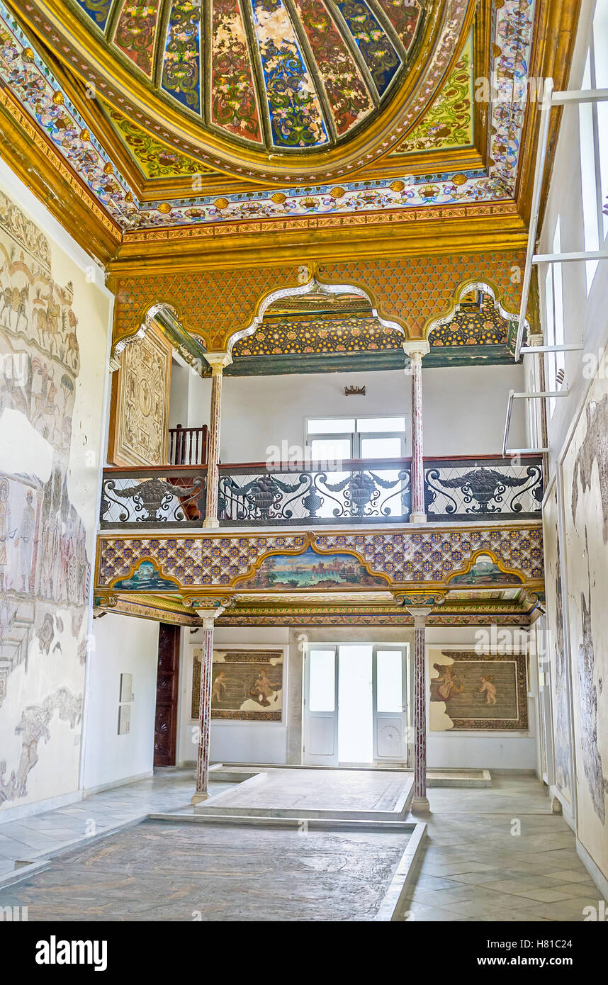 The Althiburos Room of Bardo National Museum preserved its interior ...