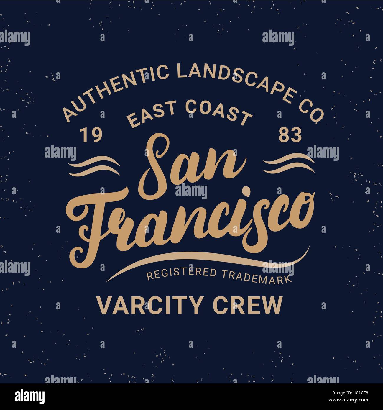 Poster in street written Stock Vector Images - Alamy