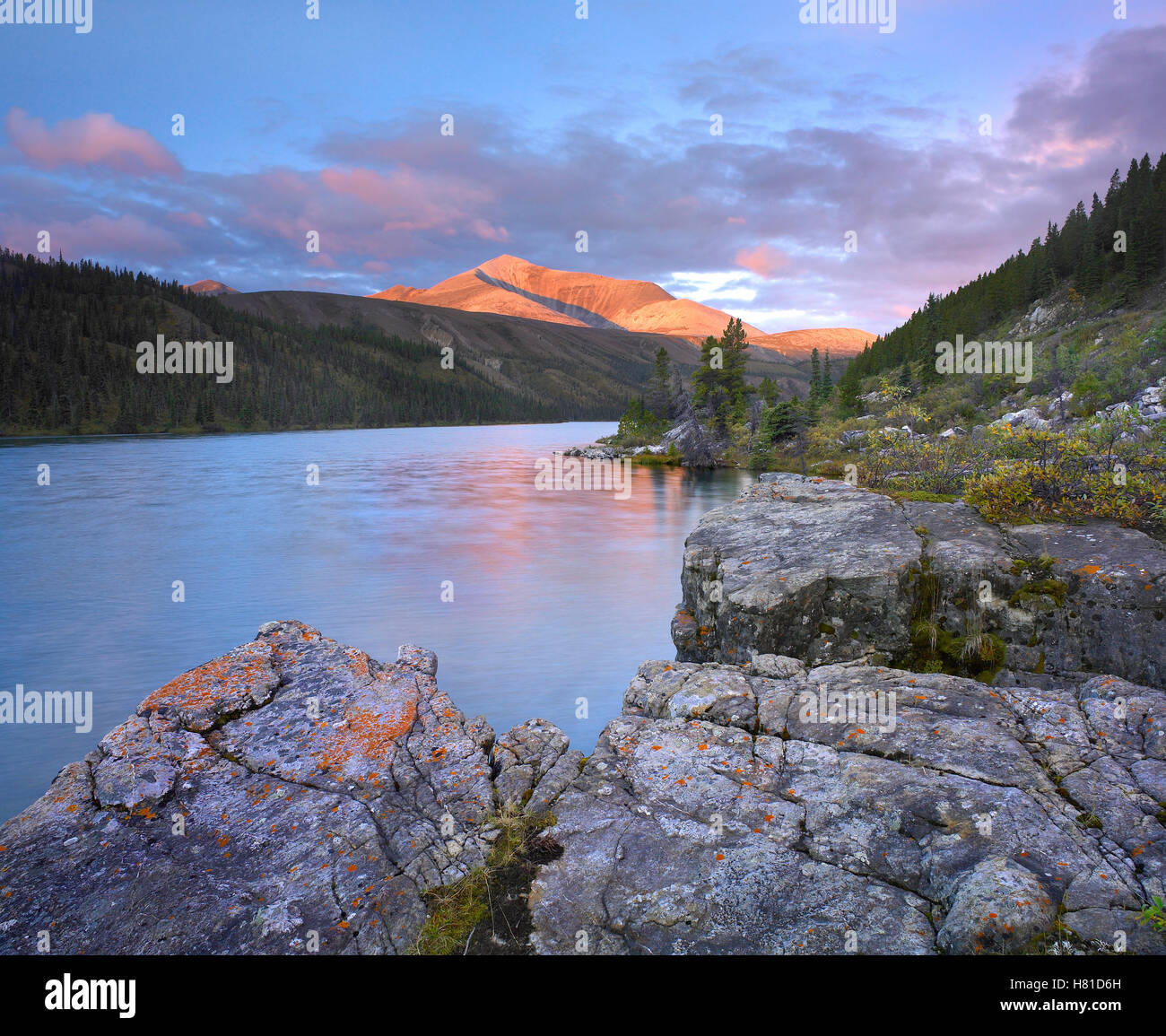 Mount Saint George and Summit Lake, Stone Mountain Provincial Park ...