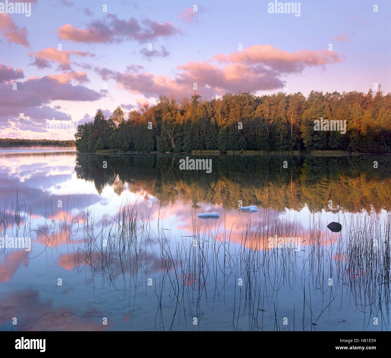 Cyprus Lake, Bruce Peninsula National Park, Ontario, Canada Stock Photo ...