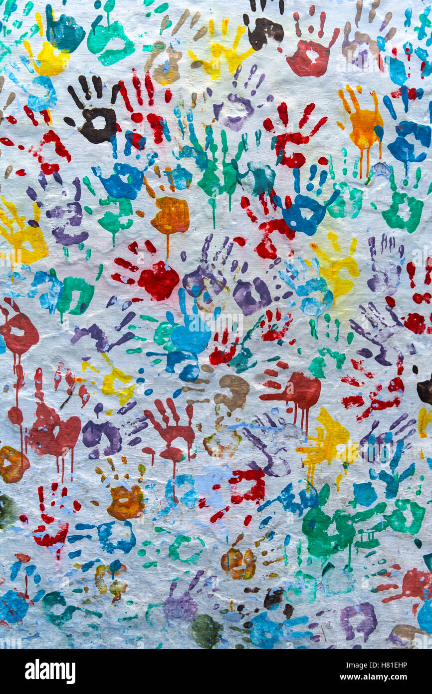 Hands color hi-res stock photography and images - Alamy